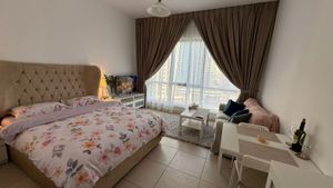 Fully Furnished Studio Master Room in Barsha Heights Tecom